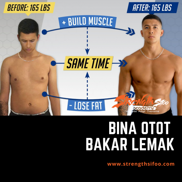 Bolehkah Bina Otot Sambil Turunkan Berat?